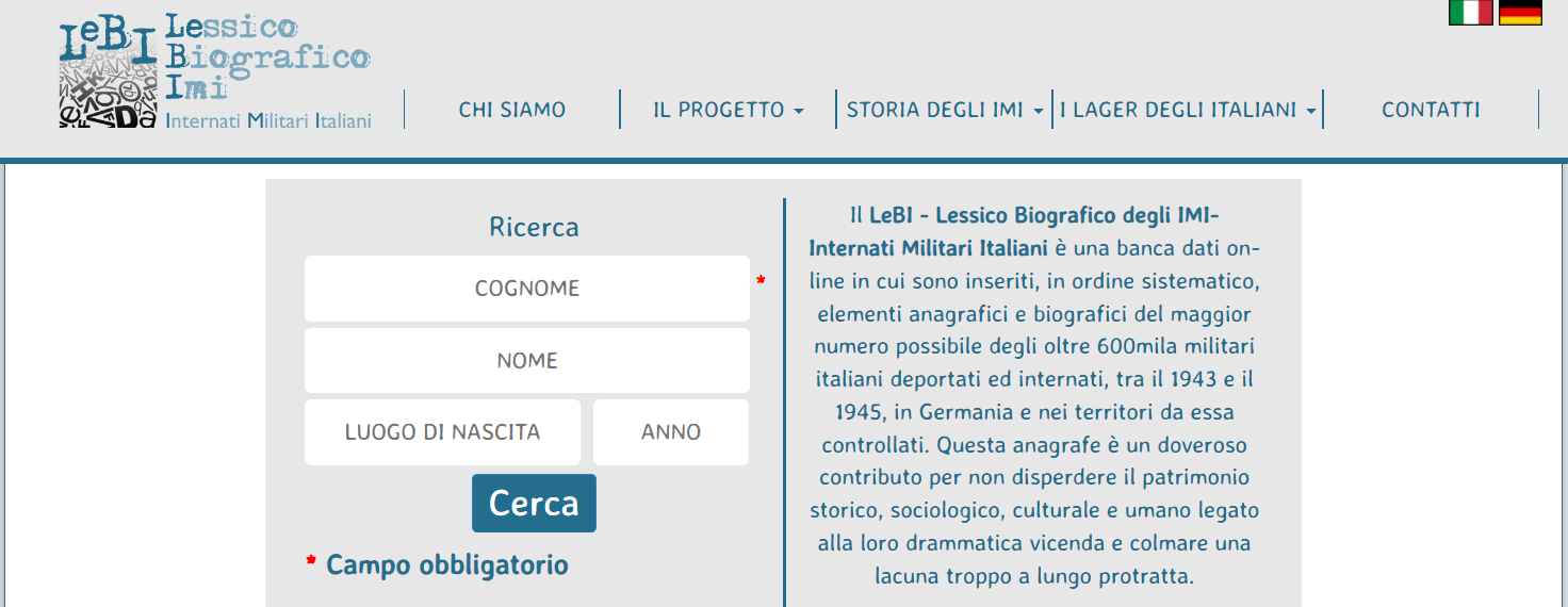 Dove fare ricerche sugli Internati militari italiani – Beatrice Fumagalli